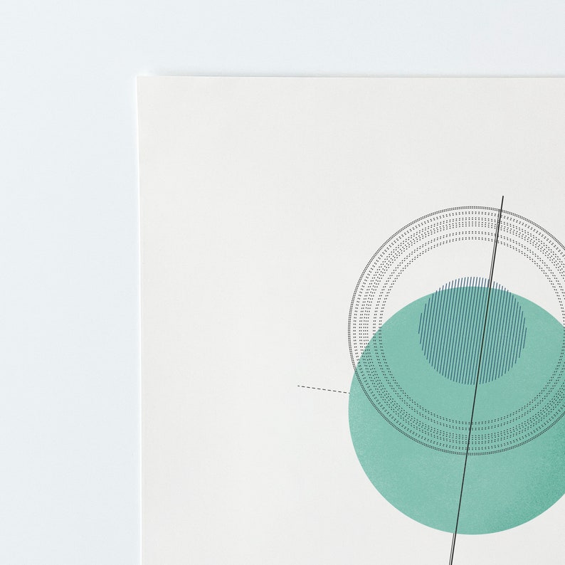 Uranus, Space Art, Astronomy, Planets, Solar System, Gift for Space ...