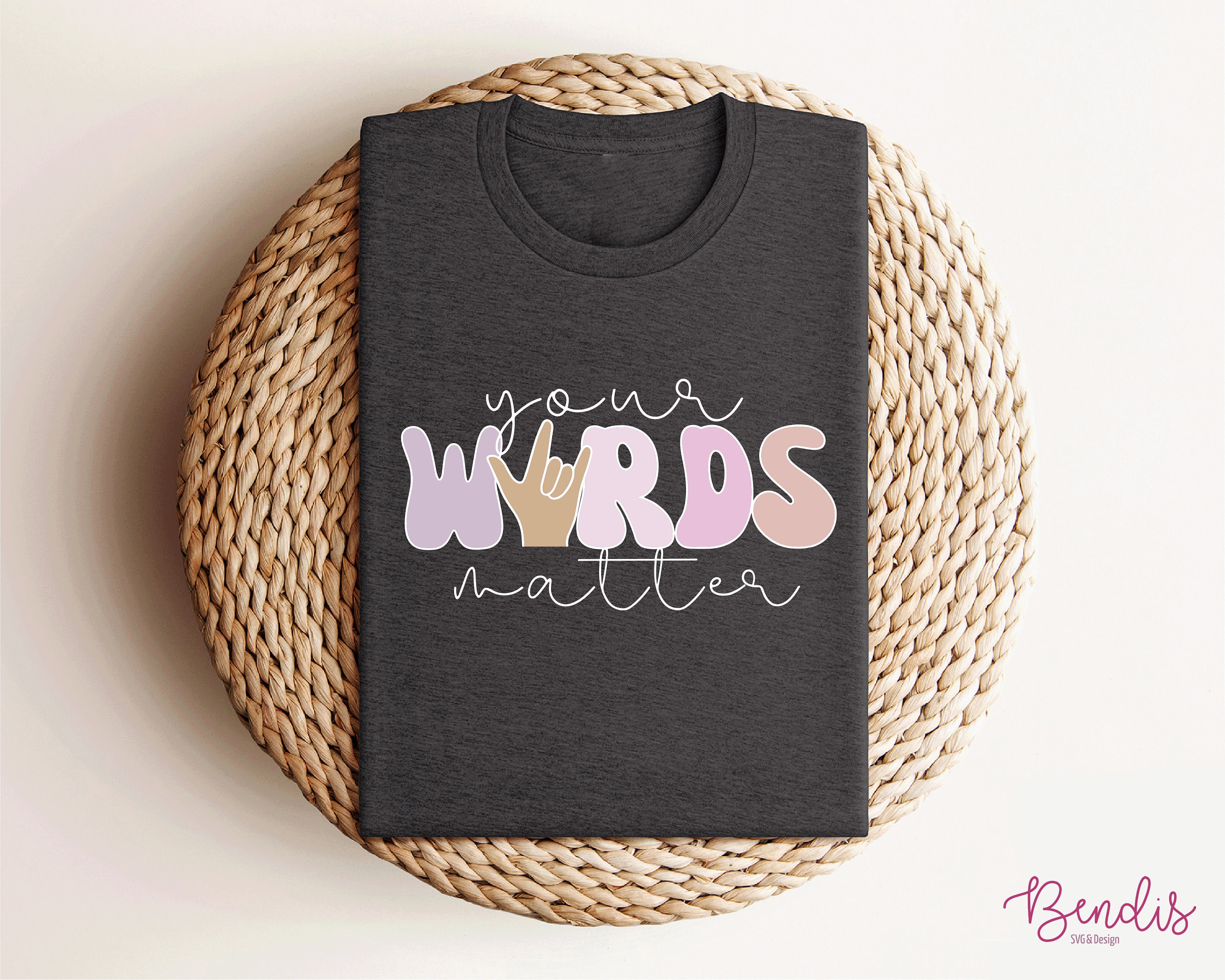 Your Words Matter Svg Png, Speech Therapist Svg, Speech Therapy Png ...