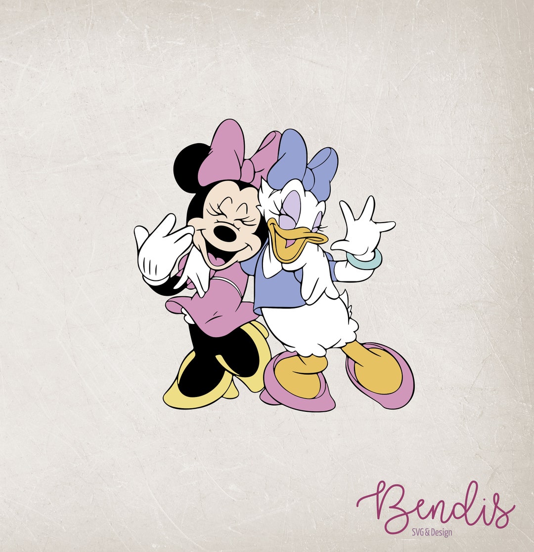 Besties Mouse and Duck Svg, Mouse Friends Png, Best Friend Trip Png ...