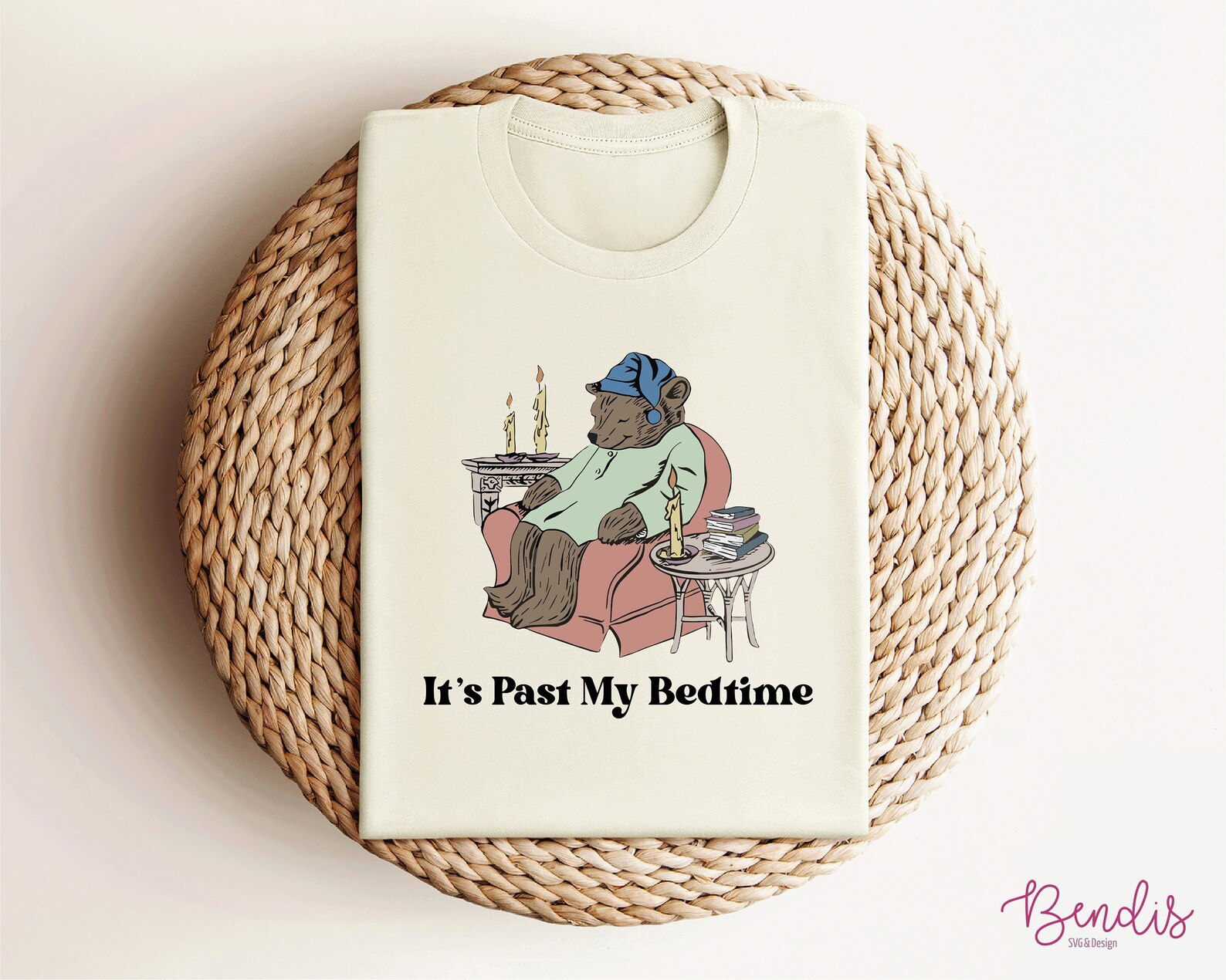 It's Past My Bedtime Bear Png, Sleepy Bear Png, Y2K Shirt Png, Trendy ...
