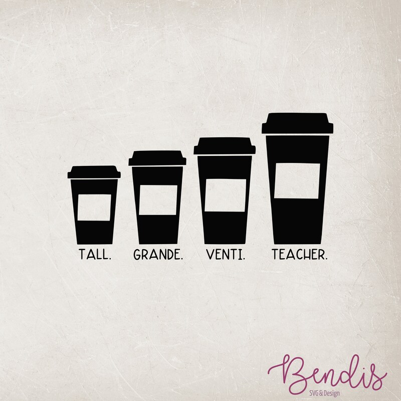 Teacher Coffee Svg - Etsy
