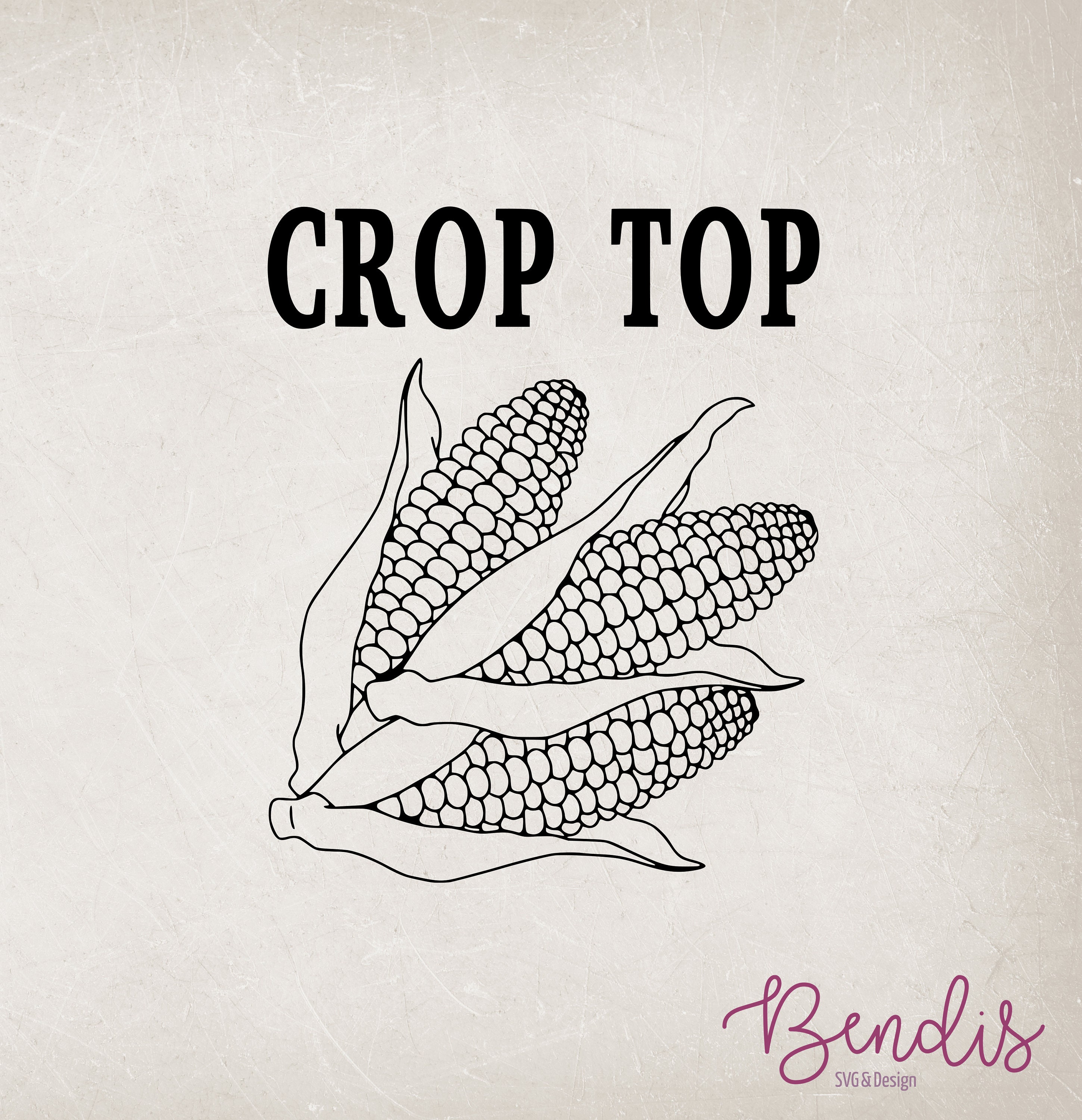 Crop Top Svg, Crop Top Corn Svg, Trendy Shirt Svg, - Etsy