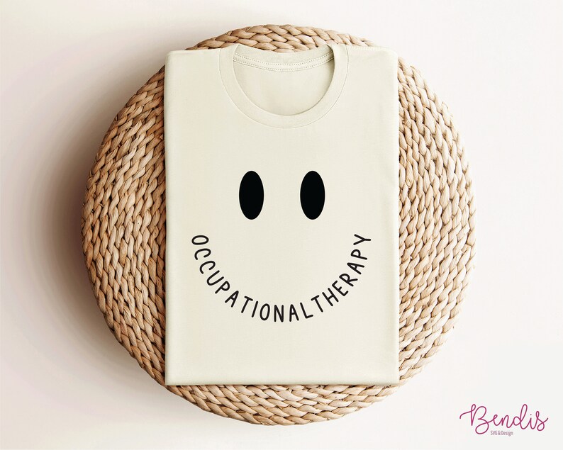 Occupational Therapy Face Svg, Funny OT Shirt Svg, OT Svg, Occupational ...
