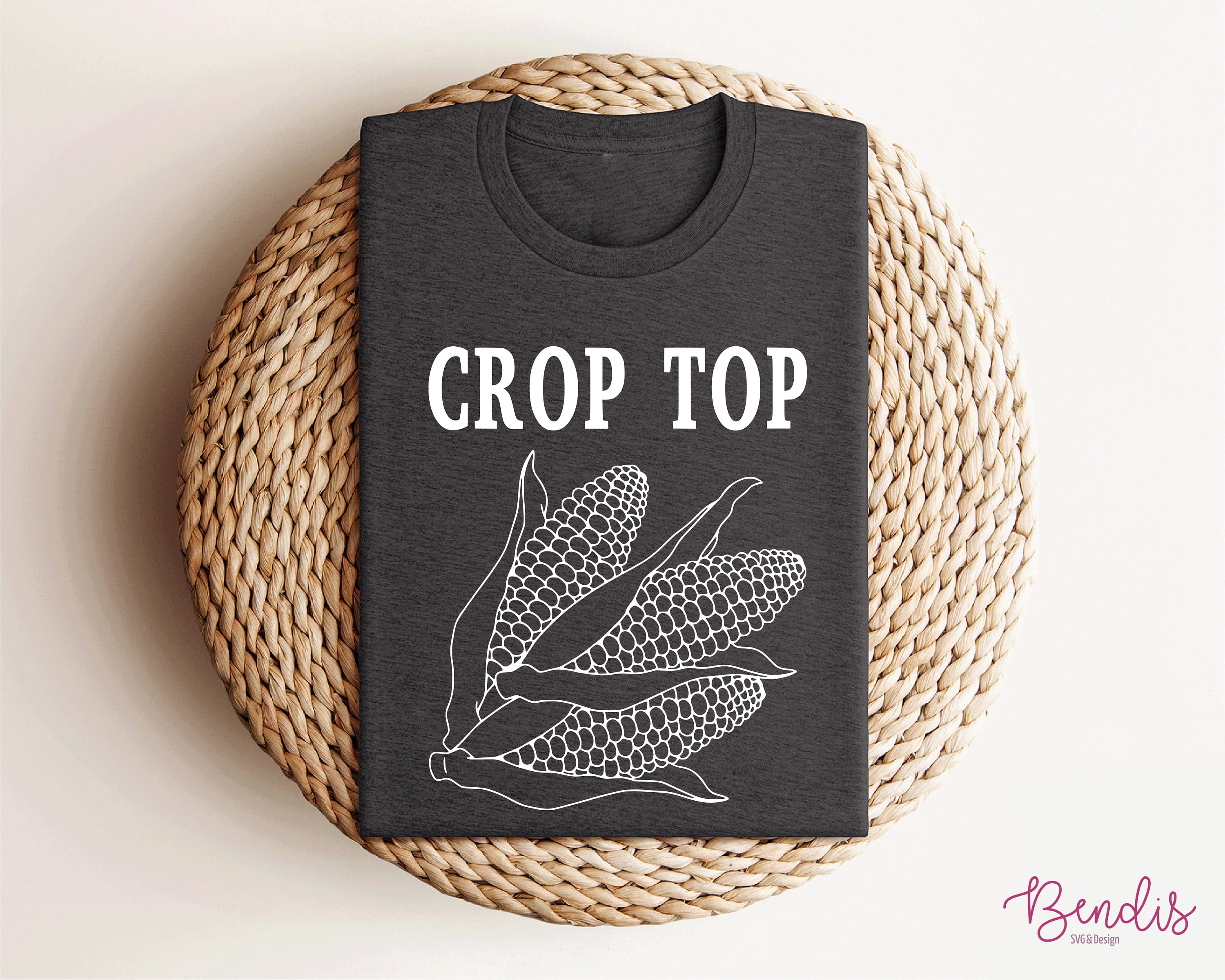Crop Top Svg, Crop Top Corn Svg, Trendy Shirt Svg, - Etsy