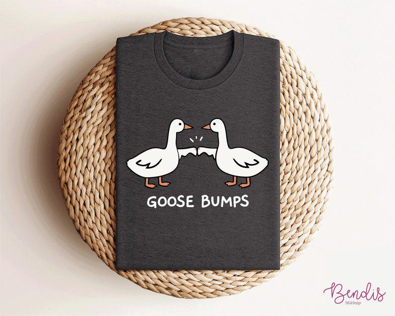 Goose Bump Svg, Goose Lover Svg, Animal Lover Svg, Y2K Shirt Svg, Trendy Shirt Design Svg, Goose ...