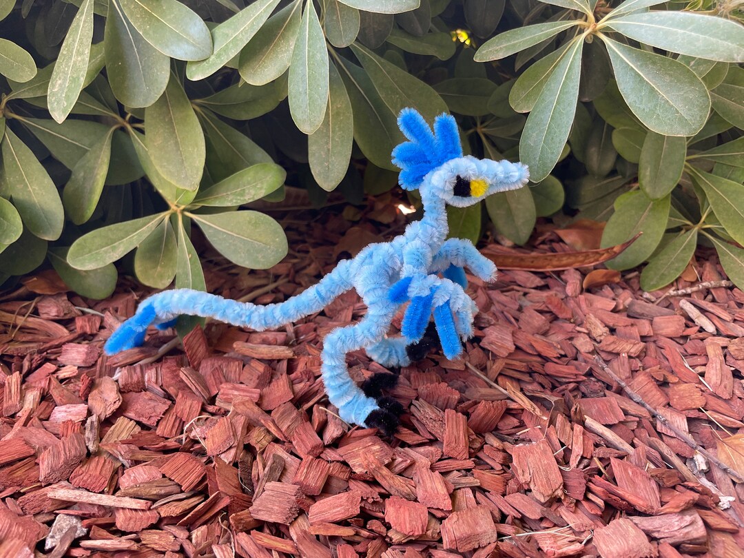 Velociraptor Dinosaur Pipe Cleaner Handmade - Etsy