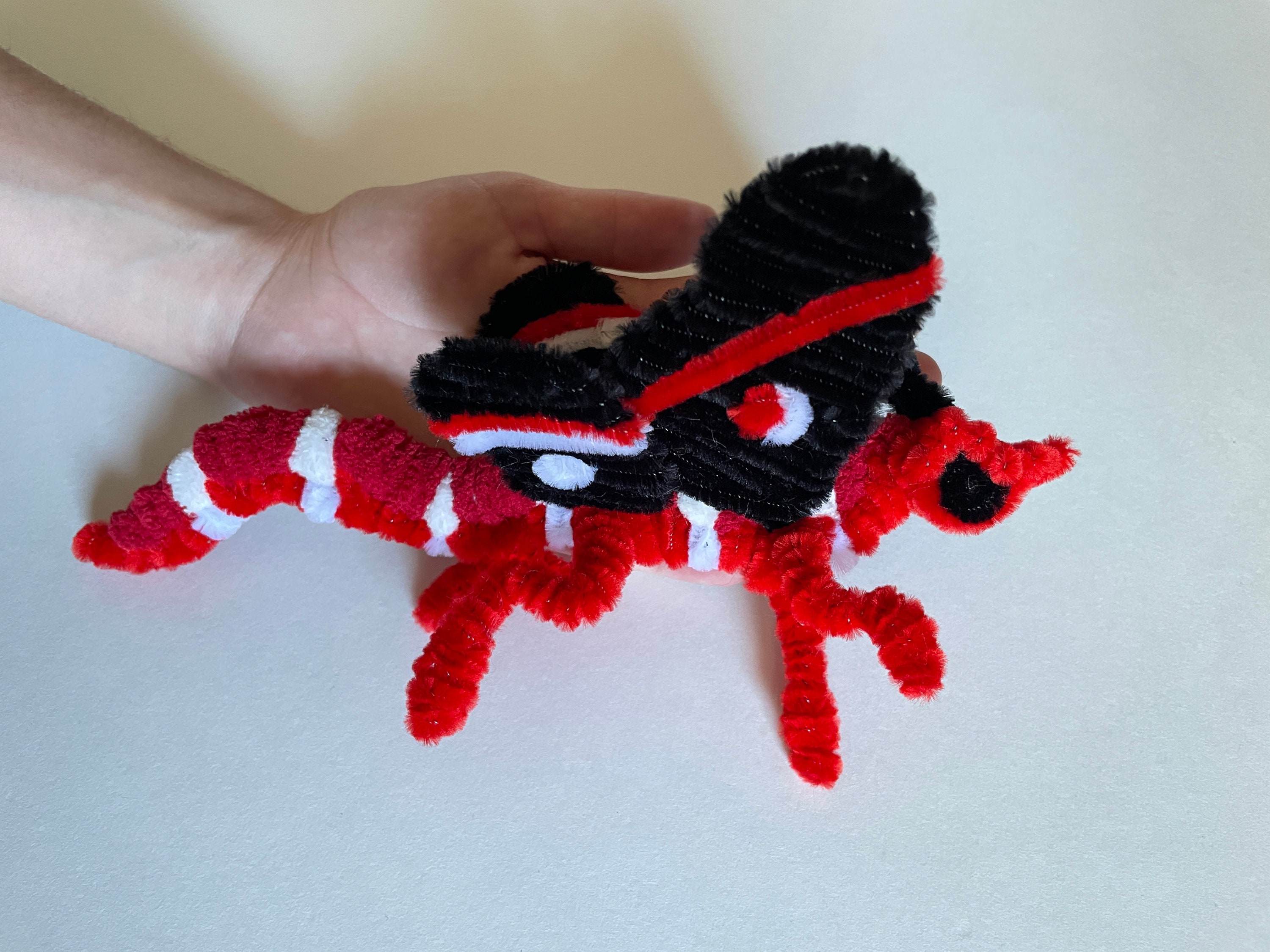 Cecropia Moth Dragon Pipe Cleaner - Etsy