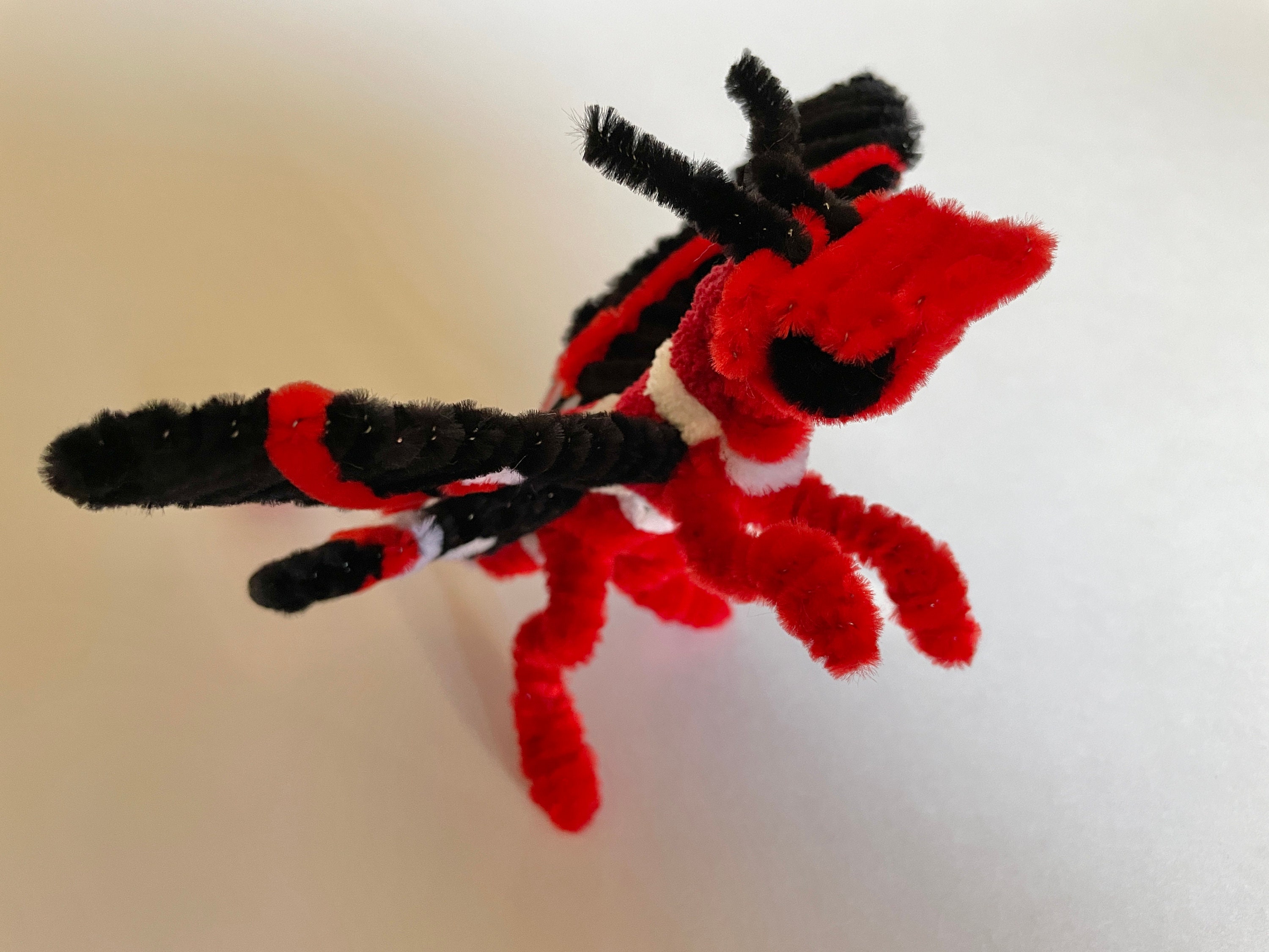 Cecropia Moth Dragon Pipe Cleaner - Etsy