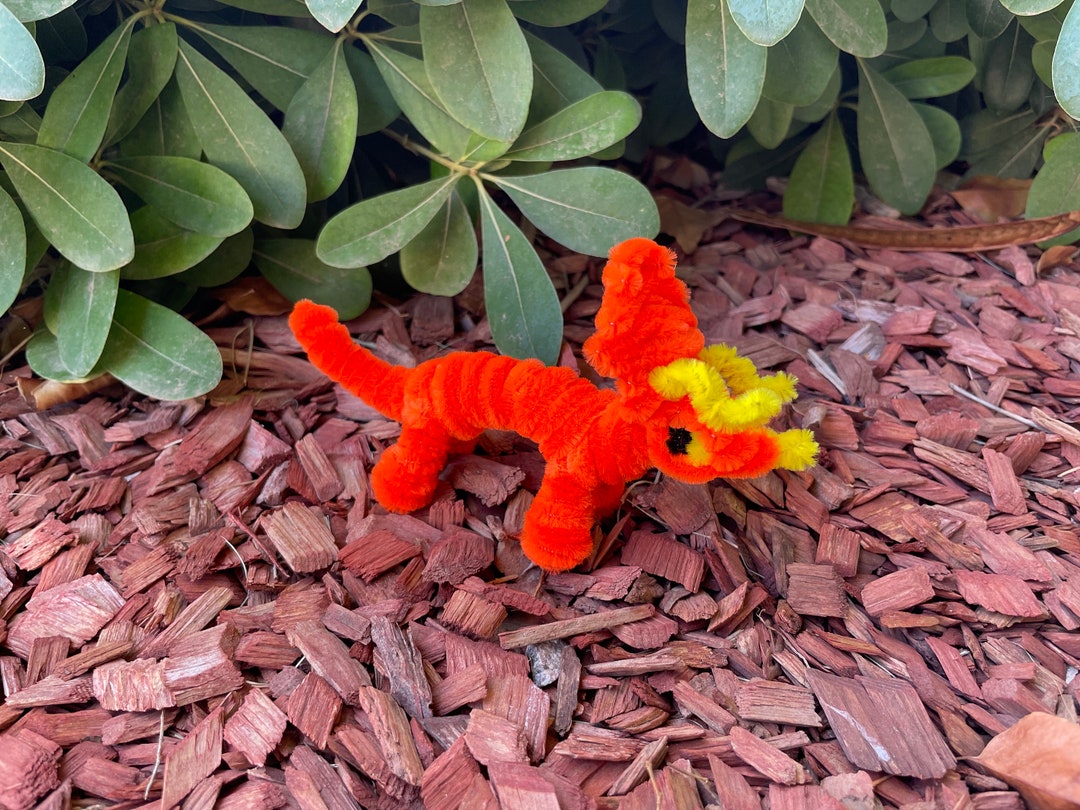 Triceratops Dinosaur Pipe Cleaner - Etsy