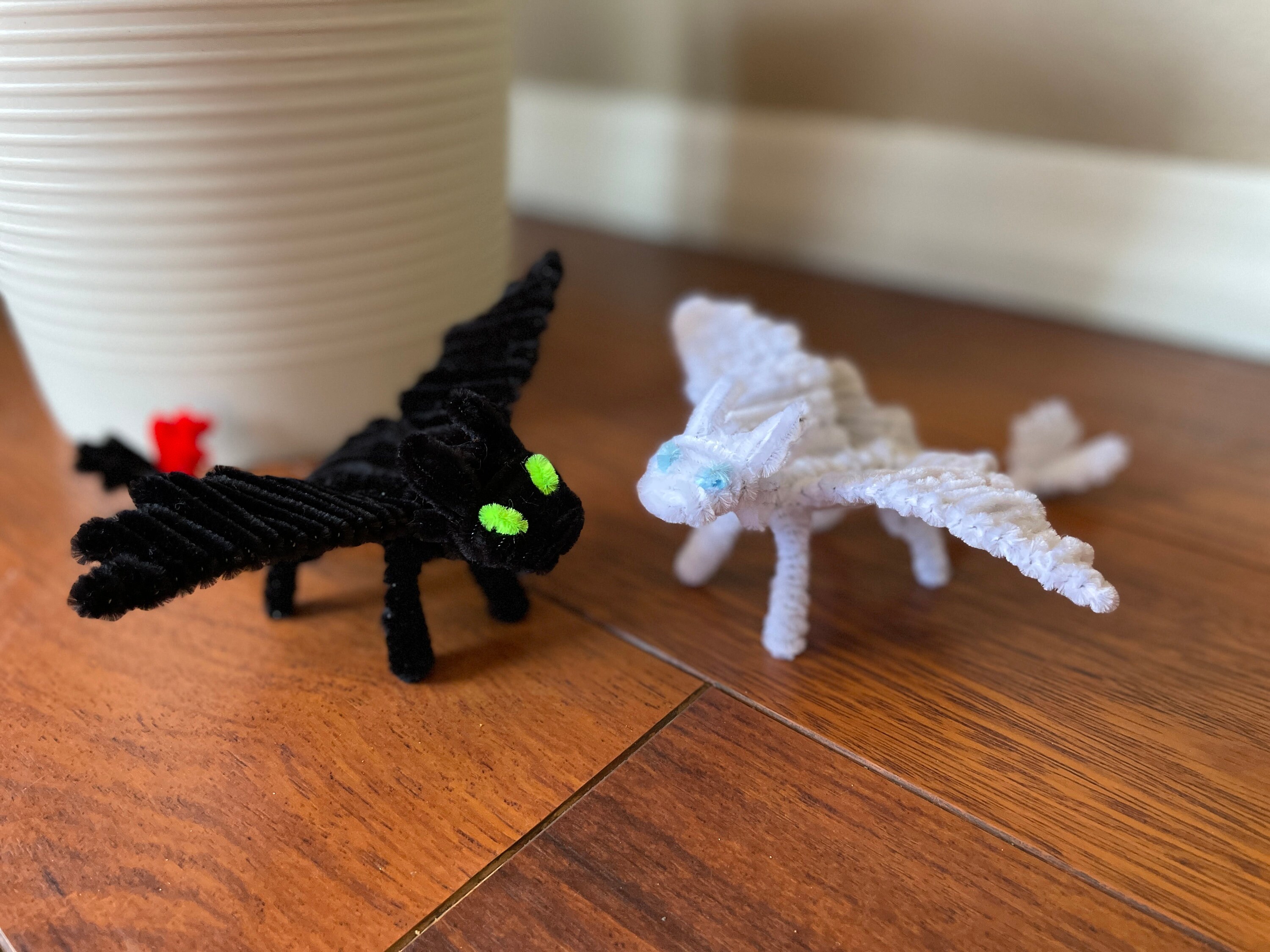 Toothless and Light Fury Set Pipe Cleaner - Etsy