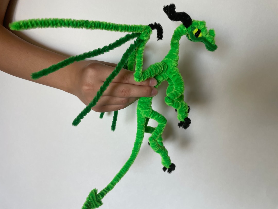Dragon Pipe Cleaner Handmade - Etsy
