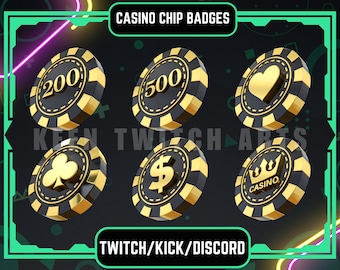 Casino Chips | Gambling | Poker | Twitch - Youtube - Discord - Kick ...