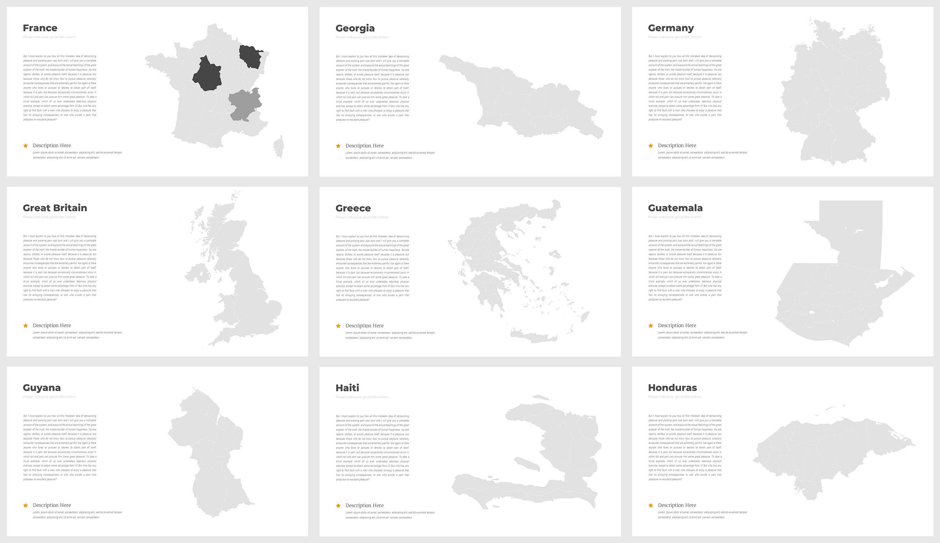 Personalized Maps Powerpoint, Maps Ppt, Maps Keynot, Maps, Fully ...