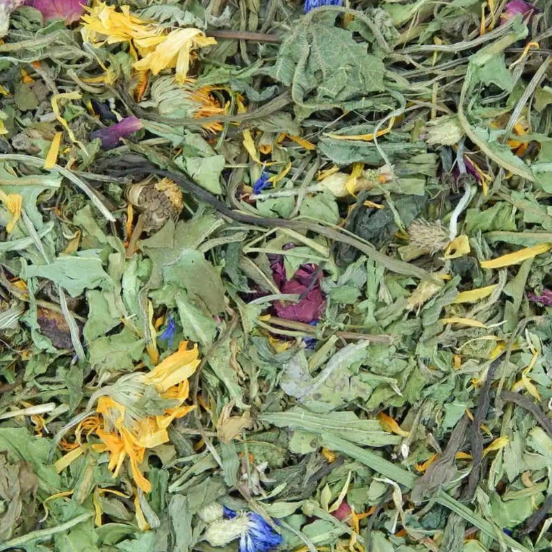 Foraging Fun Baby Bale Bunny Delight Miniature Hay Bale for Rabbits ...