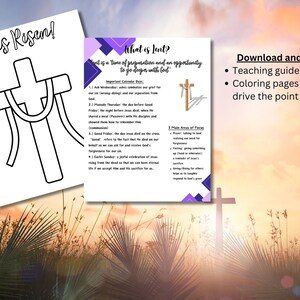 Lenten/easter Season Printable Bundle - Etsy UK