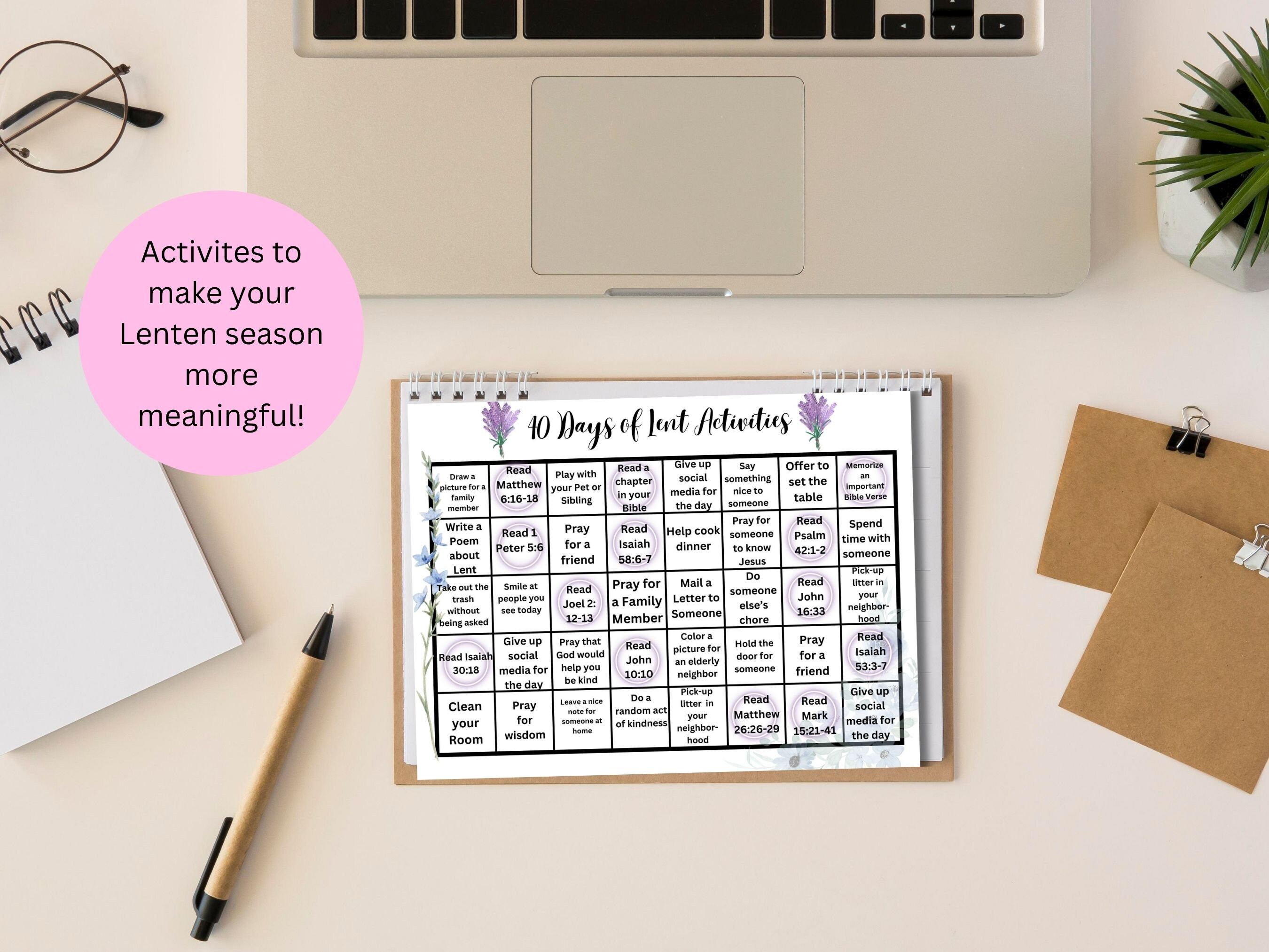 Lenten/easter Season Printable Bundle - Etsy UK