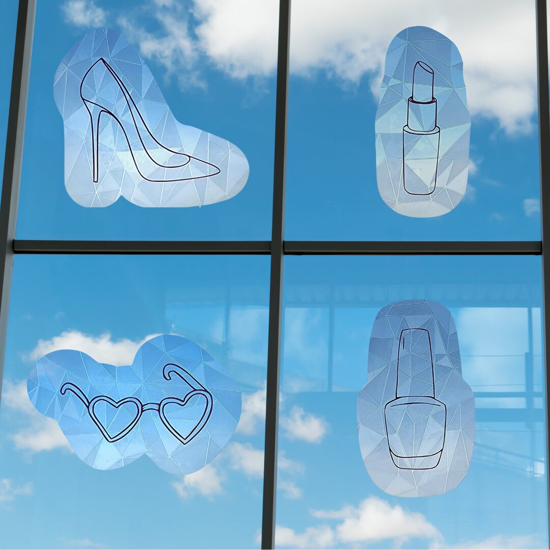 Four Pack Make-believe Window Decal Gift Idea Custom Window Cling ...