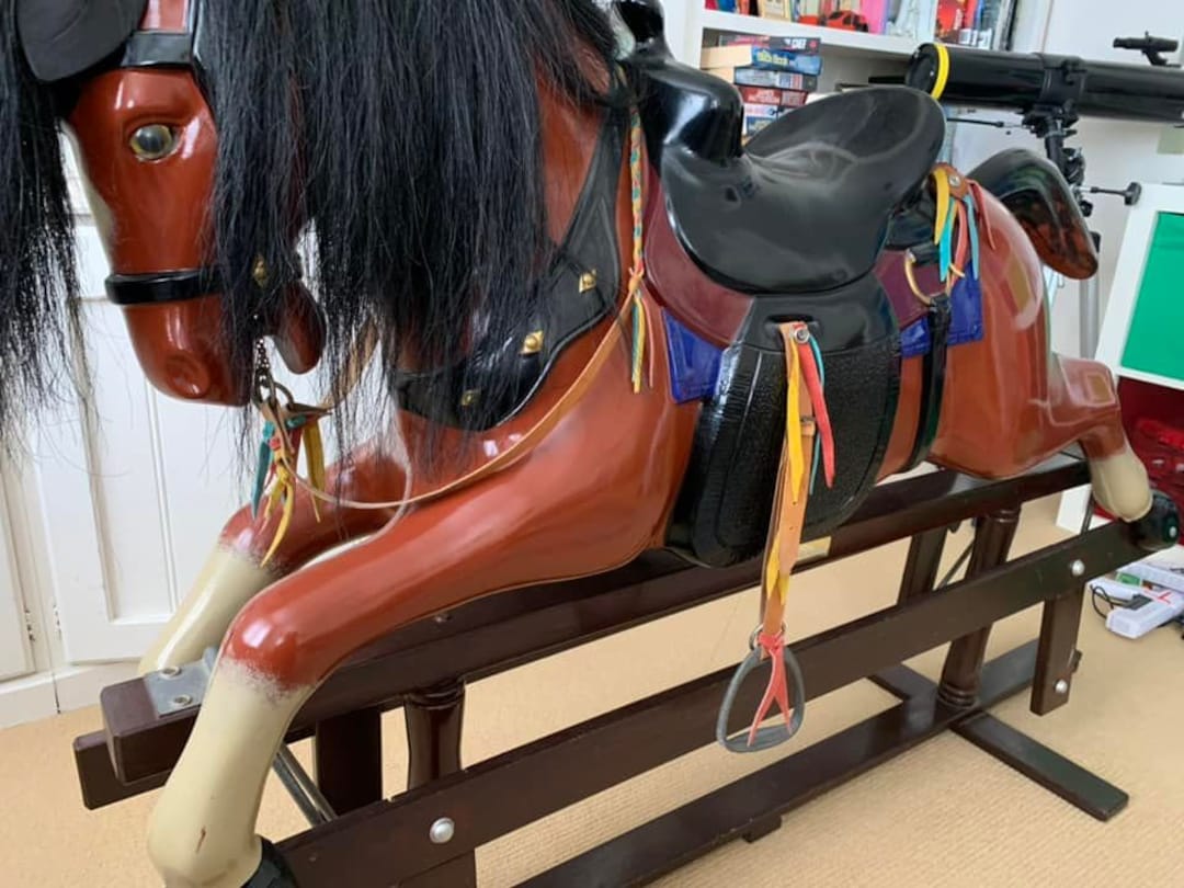 1950s Childs Rocking Horse - Etsy