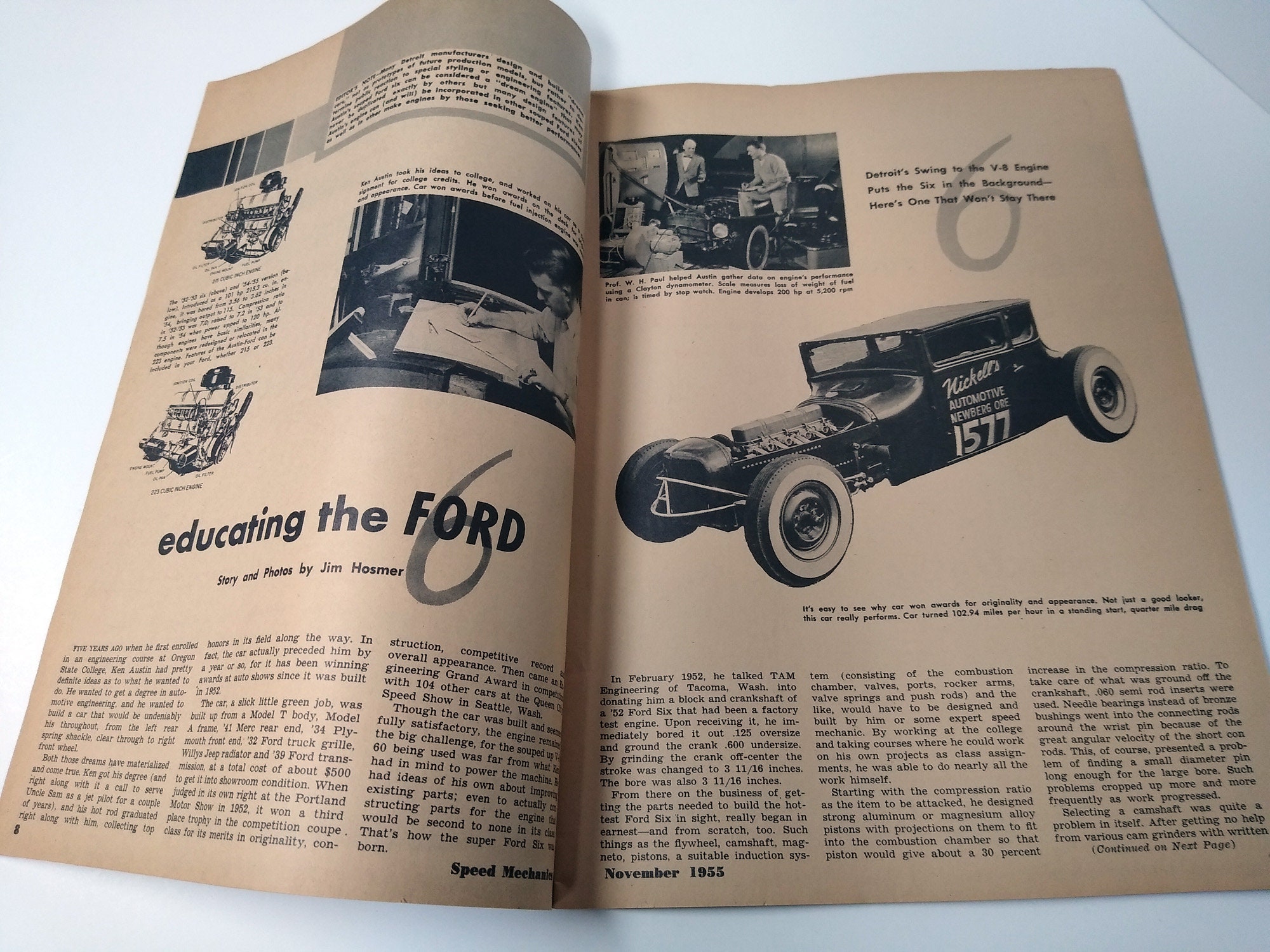 1950s Rare Vintage Car Magazines Speed Mechanics and Motor Guide - Etsy