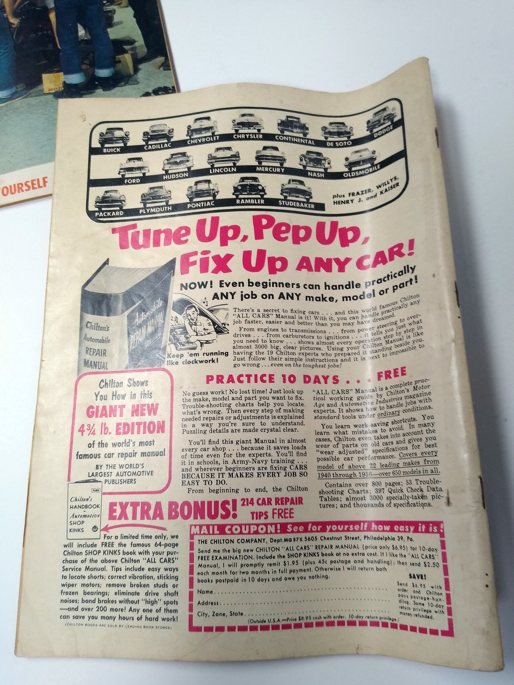 1950s Rare Vintage Car Magazines Speed Mechanics and Motor Guide - Etsy
