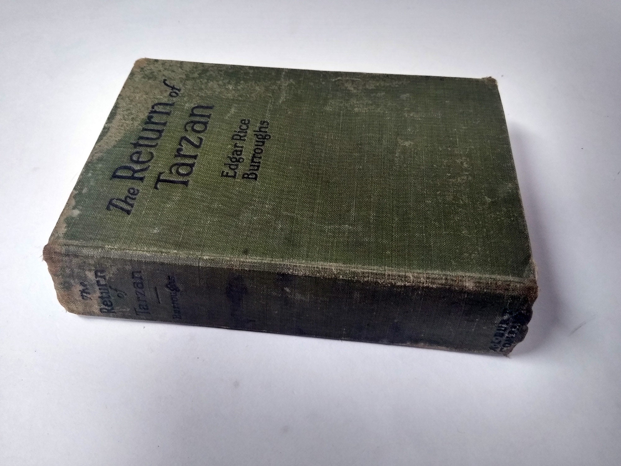 1915 the Return of Tarzan First Edition: Vintage Classic Novel - Etsy