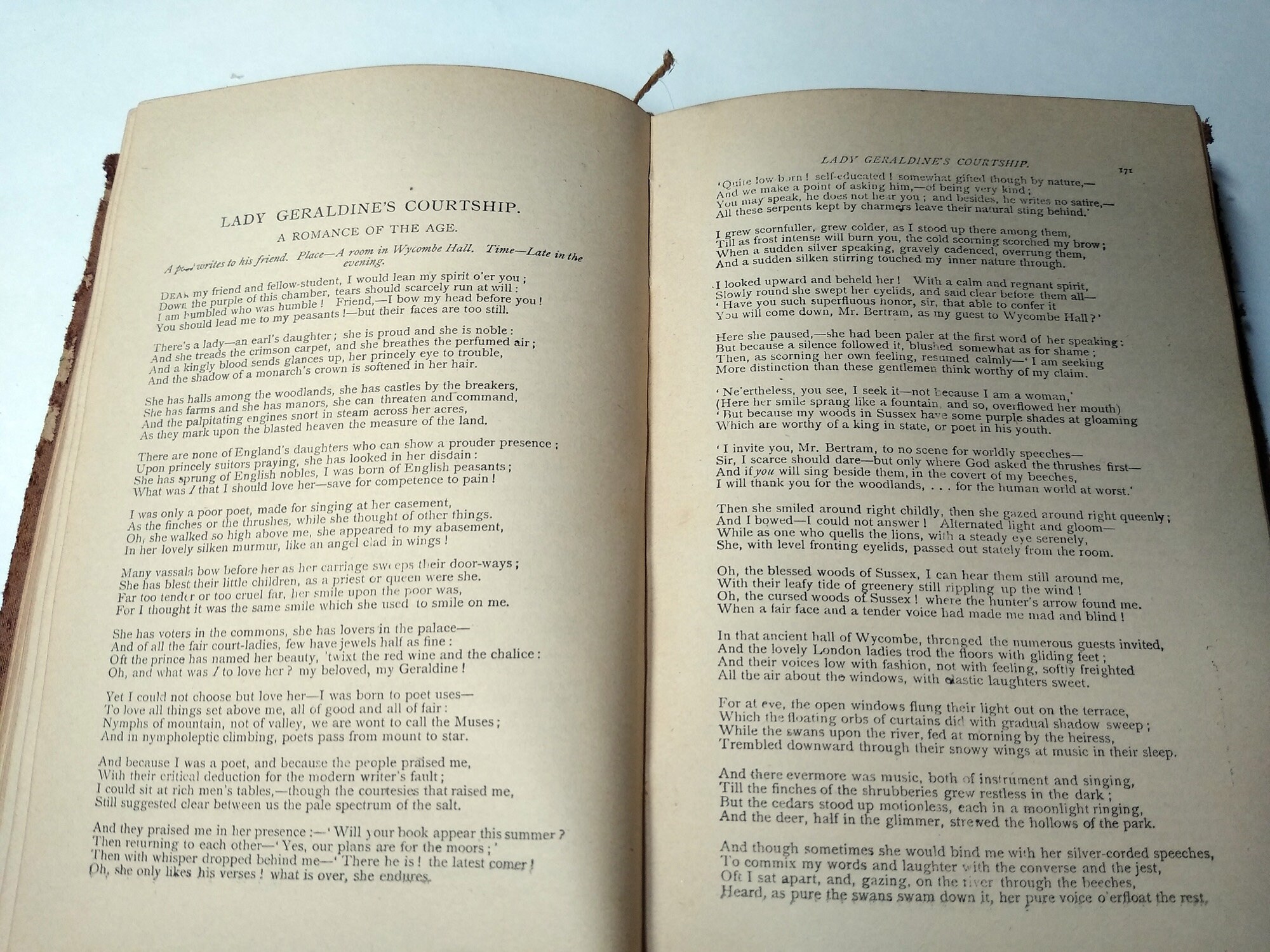 1800s the Poetical Works of Elizabeth Barrett Browning Complete Edition ...