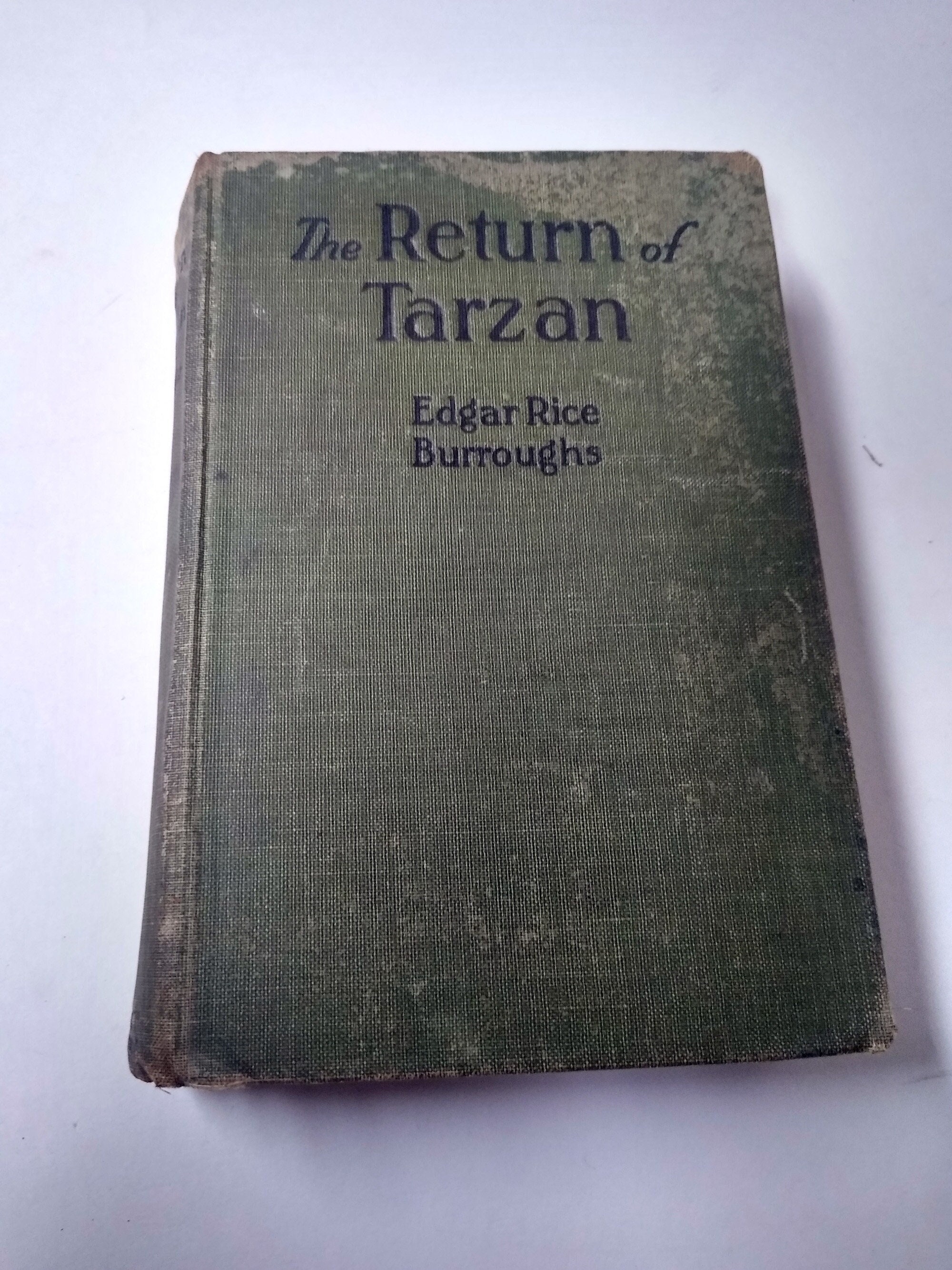 1915 the Return of Tarzan First Edition: Vintage Classic Novel - Etsy