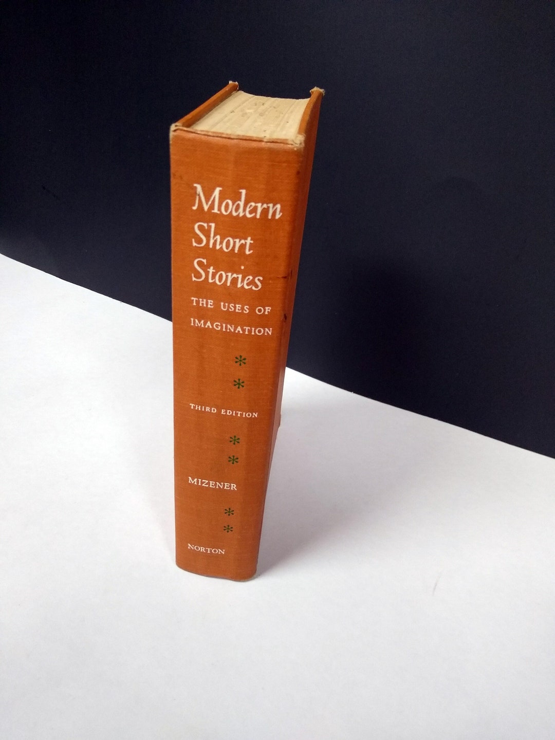 Vintage 1971 Modern Short Stories Book by Arthur Mizener - Etsy