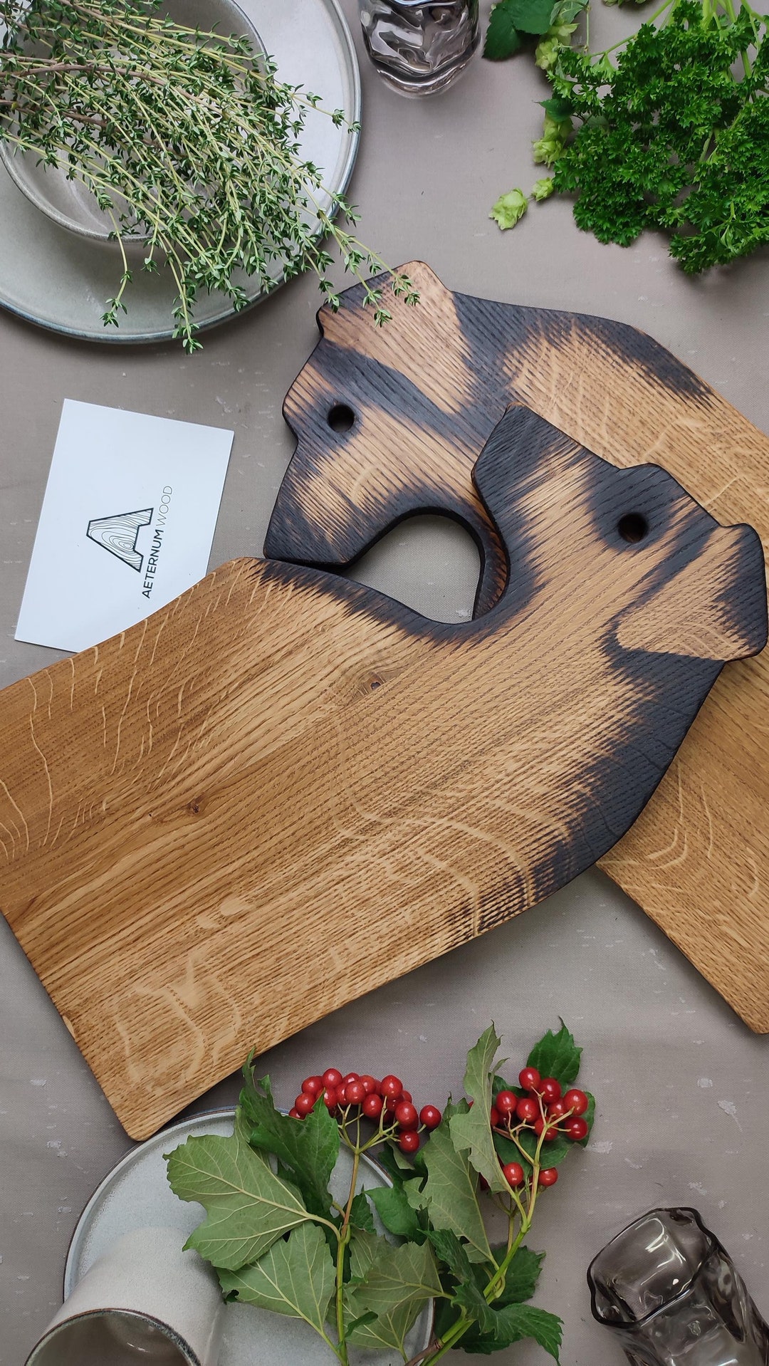 Handmade Dog-shaped Cutting Board / Versatile Dog Breed-inspired ...