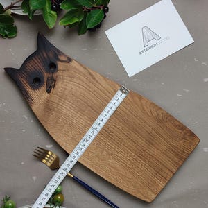 Cat Cutting Board / Kitty Charcuterie Board / Handmade Charred Wood ...