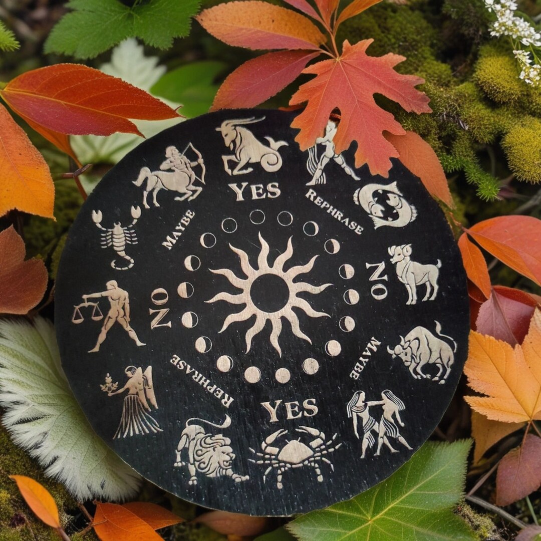 Magic Zodiac Pendulum Board, Alphabet, Numbers, Alphanumeric ...