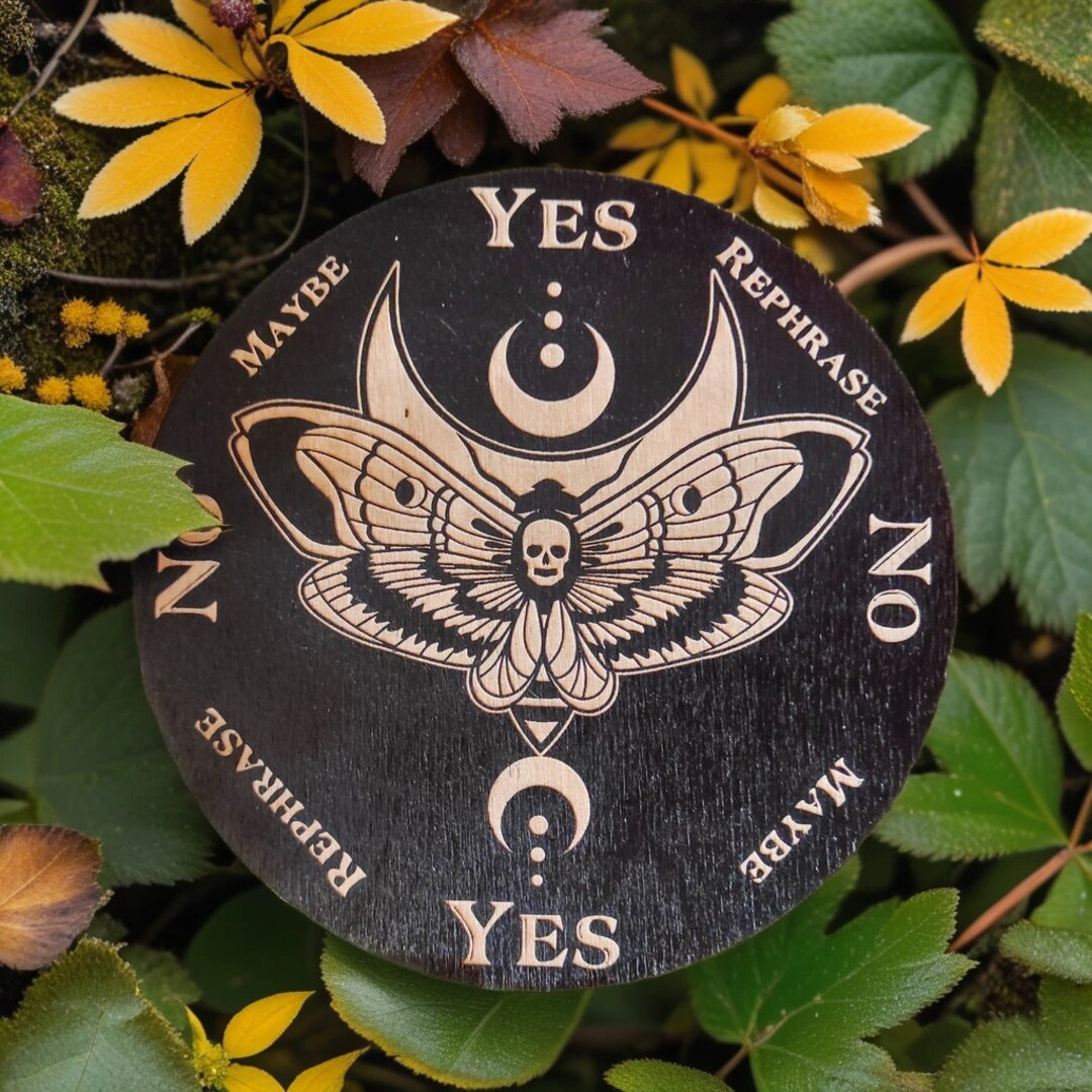 Magic Dead Head Moth Pendulum Board, Alphabet, Numbers, Alphanumeric ...