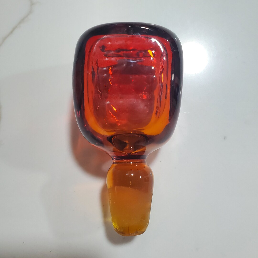 BLENKO Stopper for 6224/6225/7621 in Tangerine - Etsy