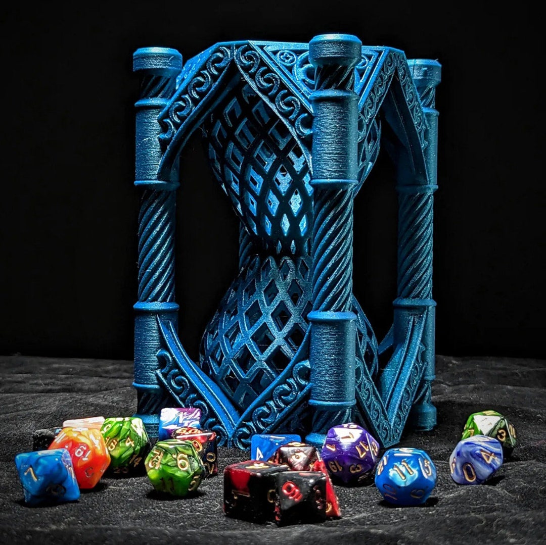 Gothic Hourglass Dice Holder for Dungeons and Dragons RPG Fantasy ...