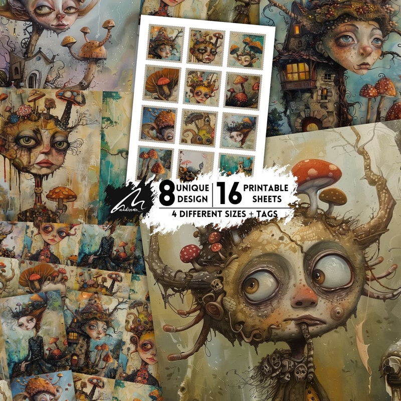 Eccentric Art - Etsy