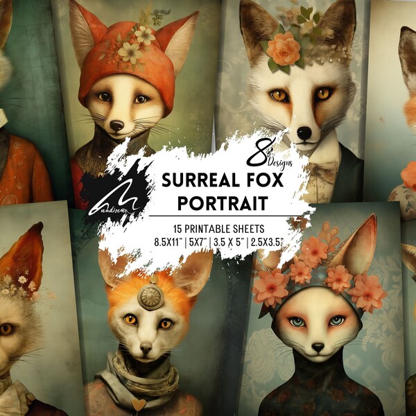 Whimsical Fox - Etsy