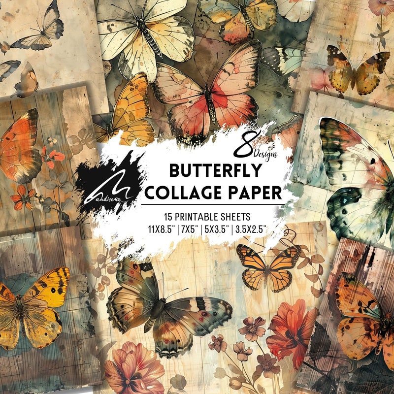 Butterfly Scrapbook - Etsy