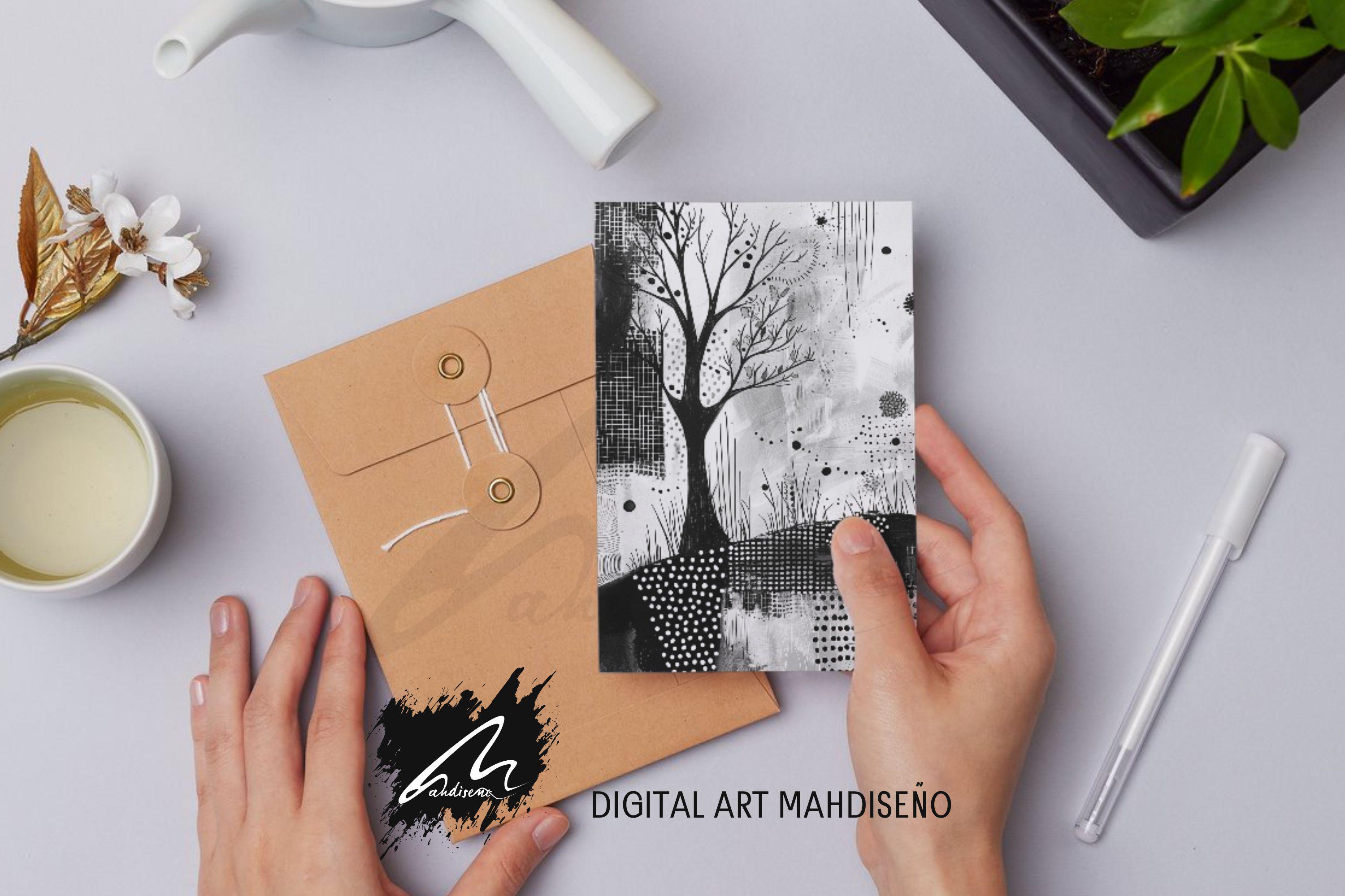 Black White Junk Journal Digital Paper Kit, Grayscale Mixed Media ...