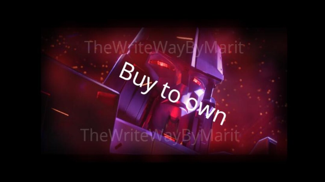 Transformers Print Digital (d16/megatron) All 4 Included - Etsy