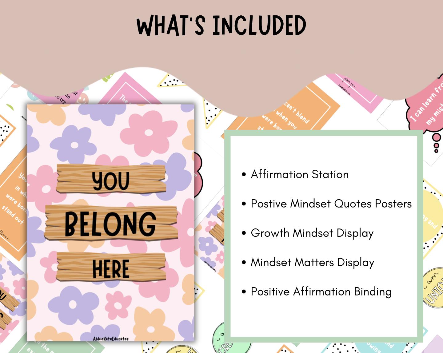 Growth Mindset Bundle - Etsy