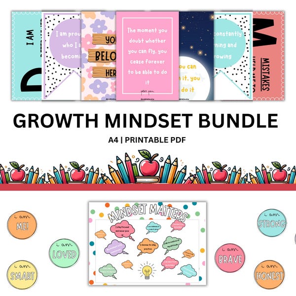 Growth Mindset - Etsy