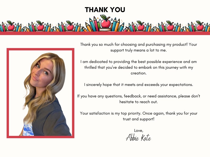 Student Teacher 'thank You' Certificates - Etsy