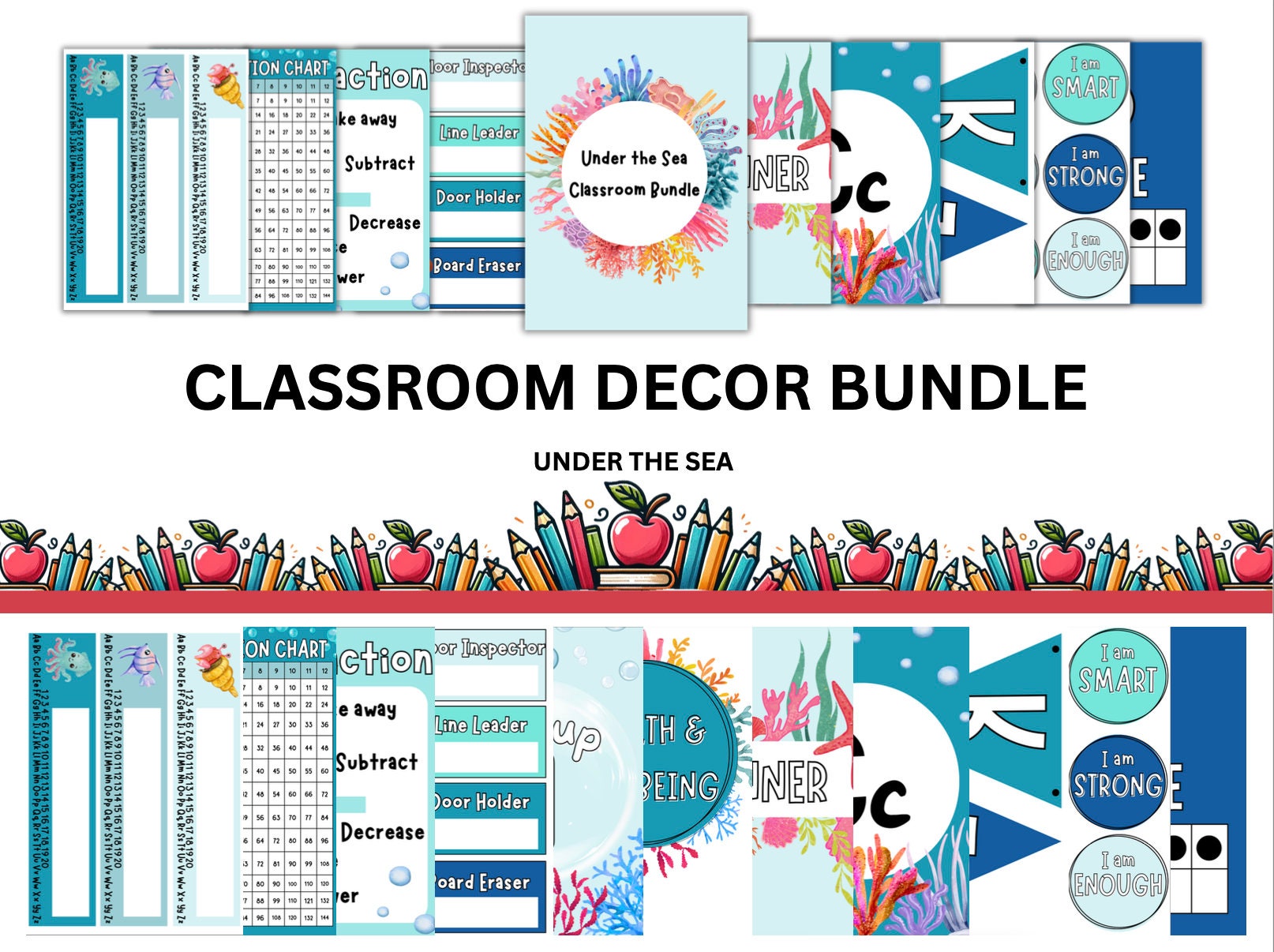 Under the Sea - Classroom Decor Bundle - Etsy