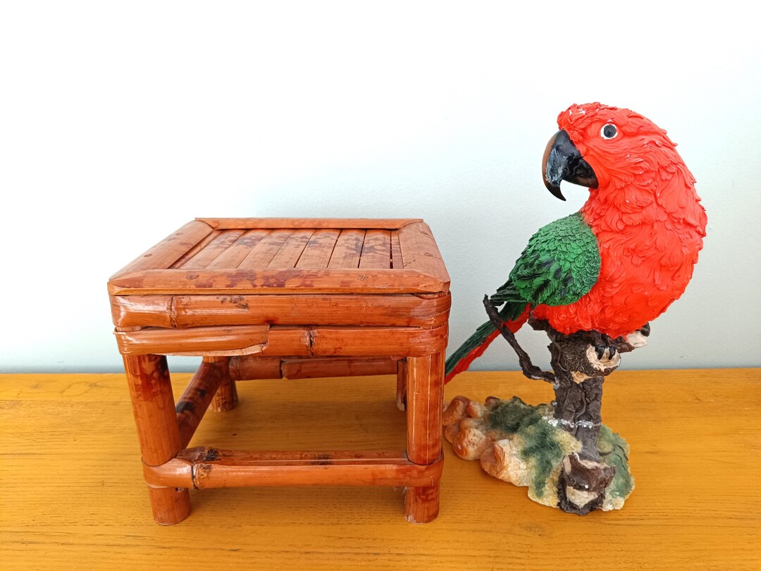 Small Stool Made of Natural Bamboo - Etsy