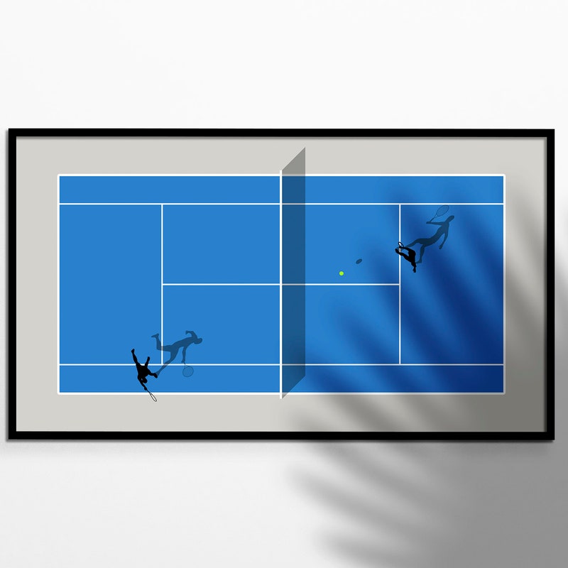 Tennis Print - Etsy