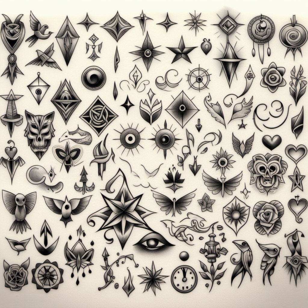 Some Small Tattoo Ideas - Etsy