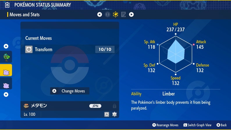 6IV Shiny Ditto Masuda Japanese Breeding X4 Pack Pokémon Scarlet and ...