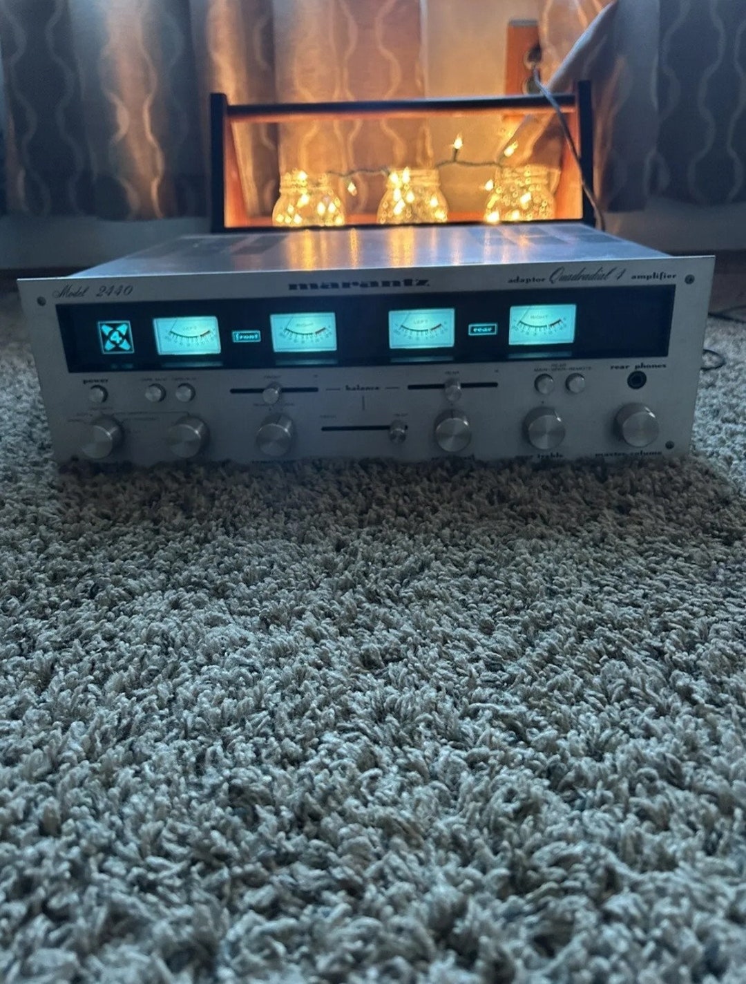 Vintage Marantz 2440 Integrated Stereo Quadradial 4 - Etsy Canada