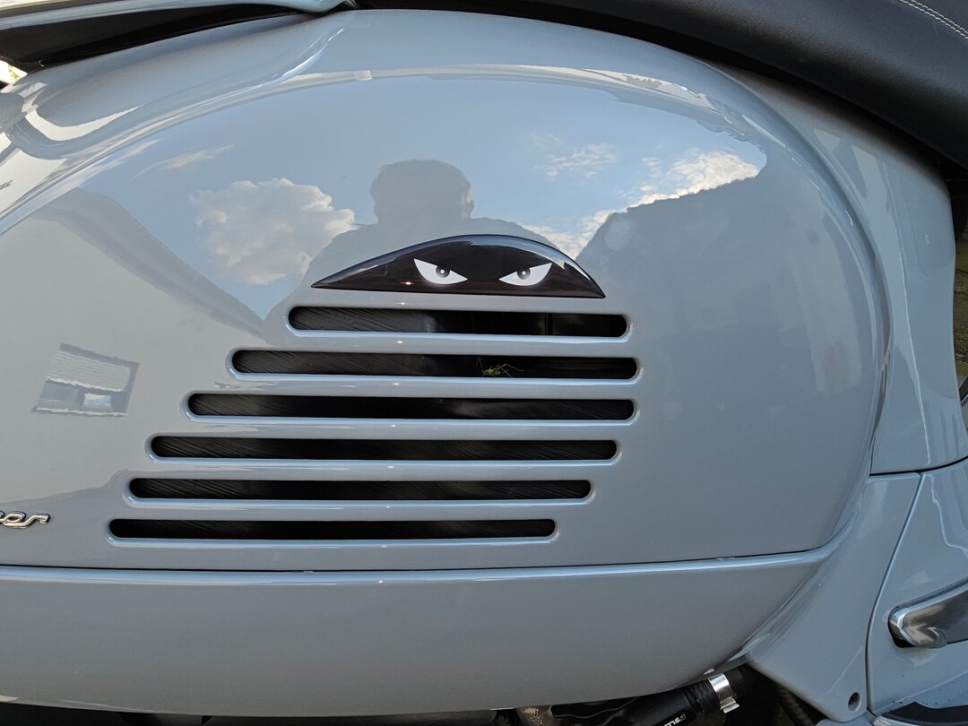 Vespa Side Cheek Emblem Evil Eye - Etsy