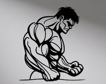 Laser Cut Hulk Model Wall Art Cdr Dxf Svg File - Etsy